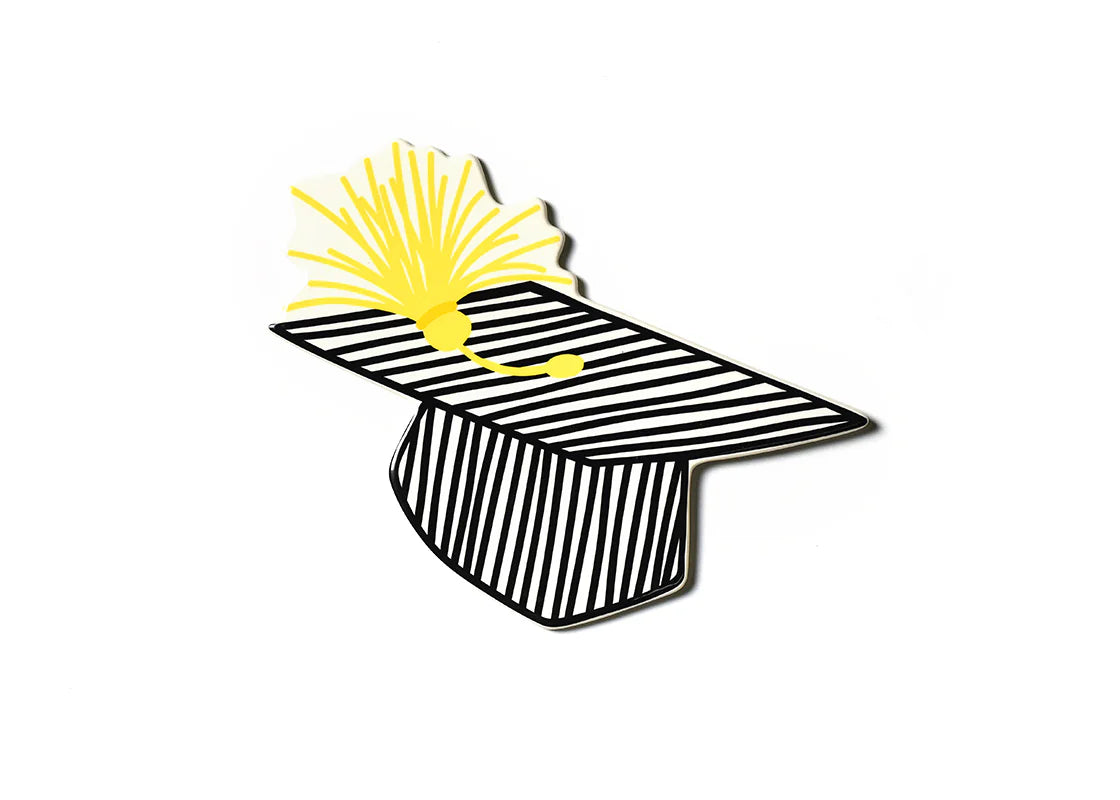 Striped Graduation Cap Big Attachment – Lydia Jaynes LLC